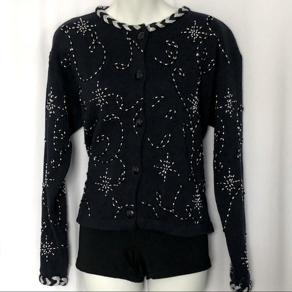 Eagles Eye | Sweaters | Vintage Eagleseye Beaded Sweater | Poshmark